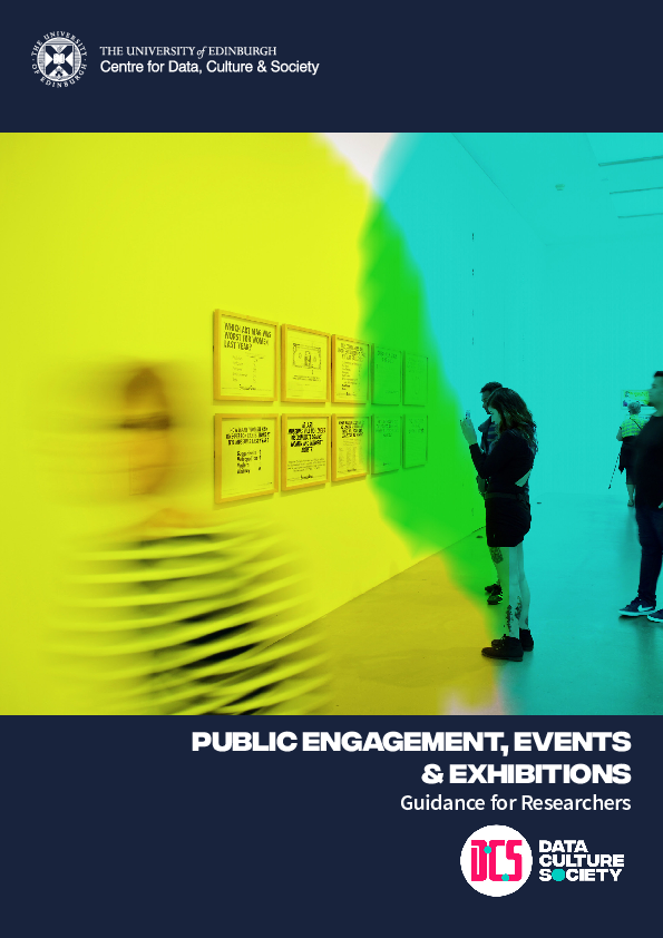 (PDF) Public Engagement, Events & Exhibitions Guidance for Researchers ...