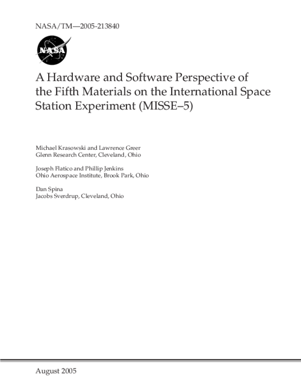(PDF) A Hardware and Software Perspective of the Fifth Materials on the ...