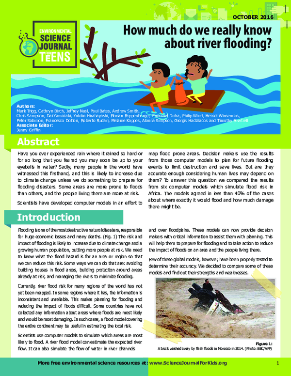 (PDF) How much do we really know about river flooding