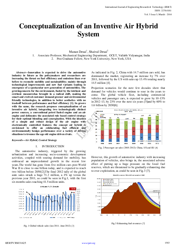 (PDF) Conceptualization of an Inventive Air Hybrid System