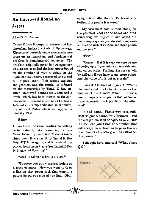 (PDF) An improved bound onk-sets