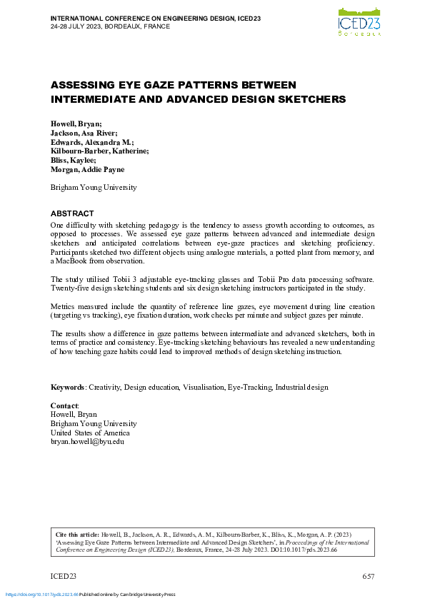 (PDF) Assessing Eye Gaze Patterns Between Intermediate and Advanced ...