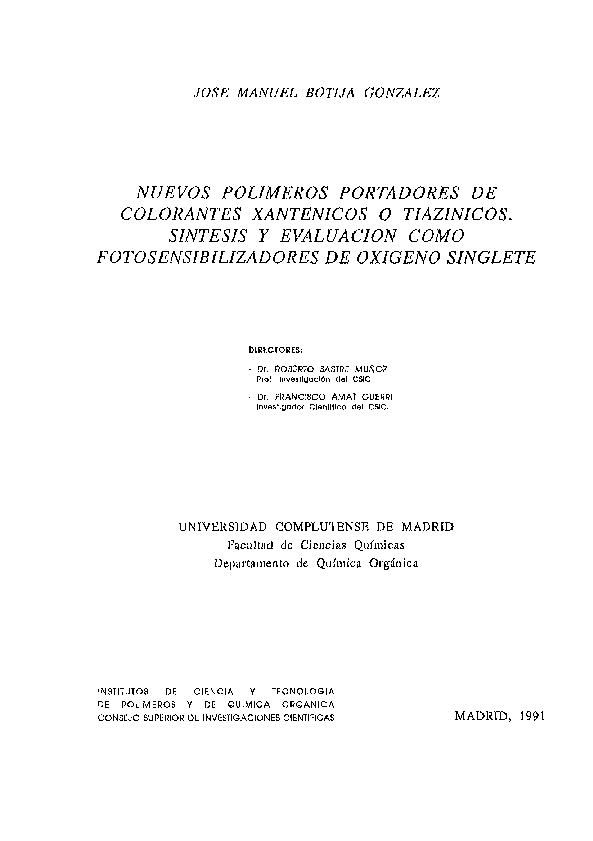 (PDF) Nuevos polímeros portadores de colorantes xantenicos o tiazínicos ...