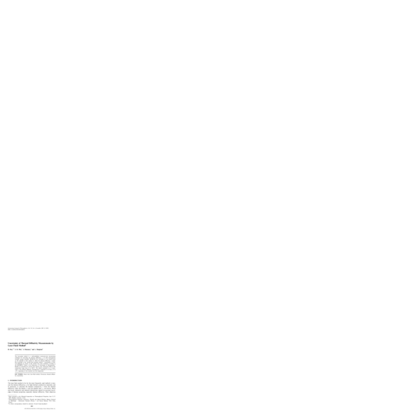 (PDF) Uncertainty of Thermal Diffusivity Measurements by Laser Flash Method