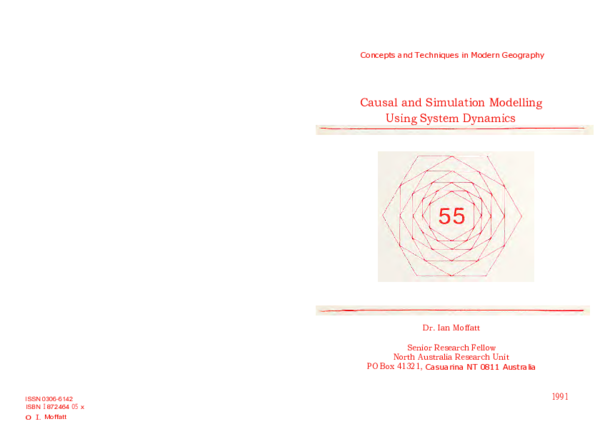 Pdf Causal And Simulation Modelling Using System Dynamics