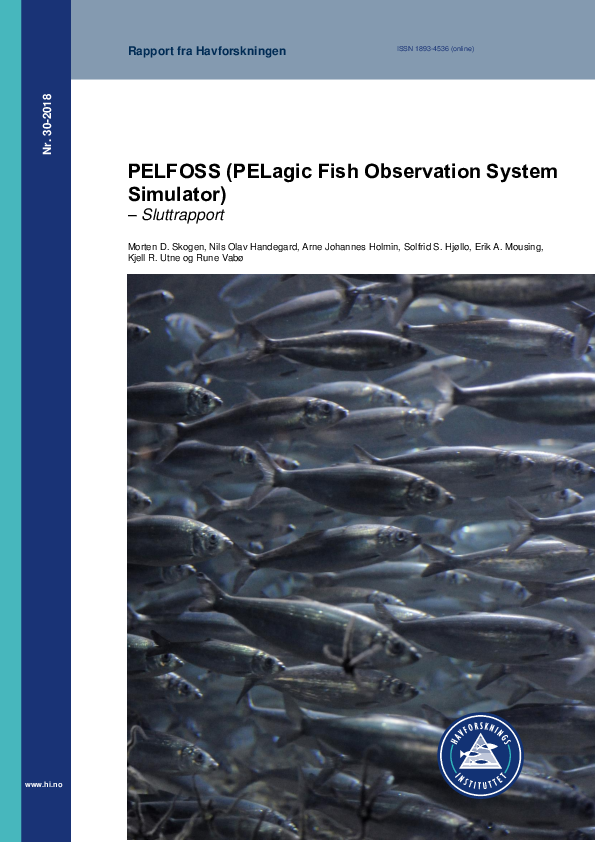 (PDF) PELFOSS (PELagic Fish Observation System Simulator)