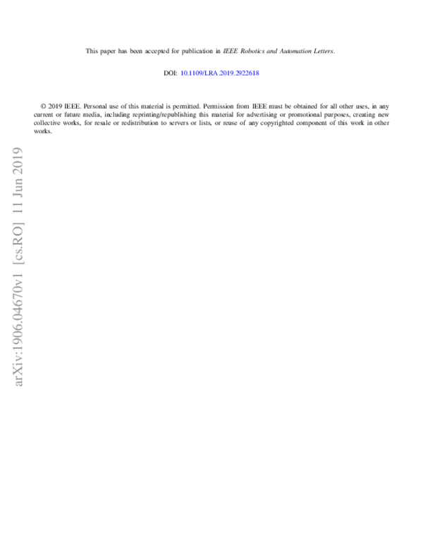 (PDF) Automatic Multi-Sensor Extrinsic Calibration For Mobile Robots