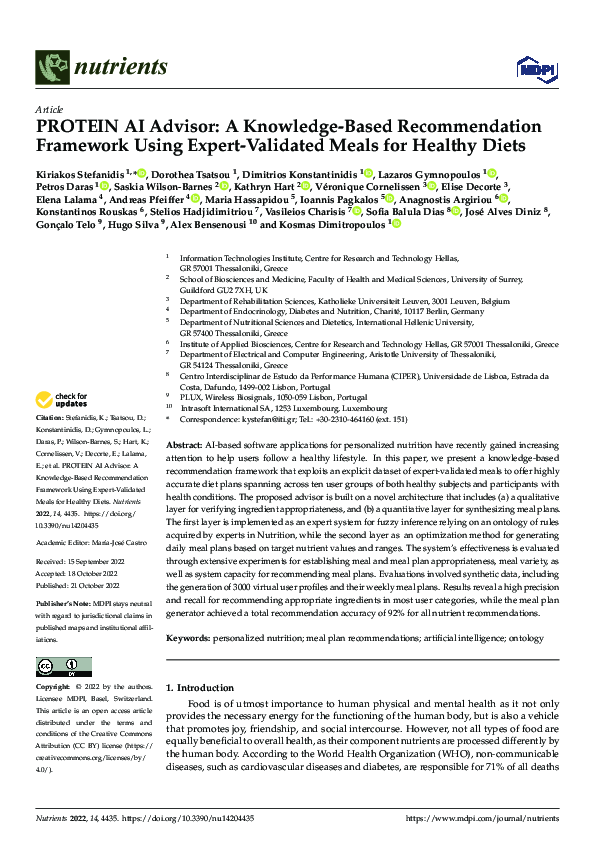 (PDF) PROTEIN AI Advisor: A Knowledge-Based Recommendation Framework ...