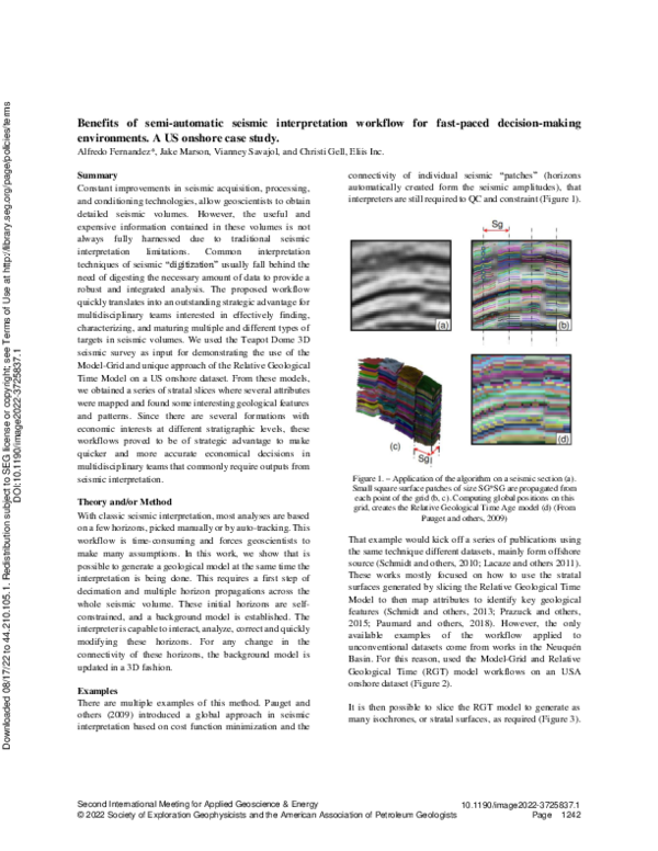 (PDF) Benefits of semi-automatic seismic interpretation workflow for fast-paced decision-making ...
