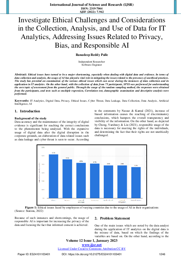(PDF) Investigate Ethical Challenges and Considerations in the ...