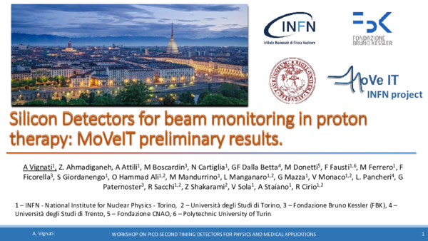 (PDF) Silicon detectors for beam monitoring in proton therapy: MoVeIt ...
