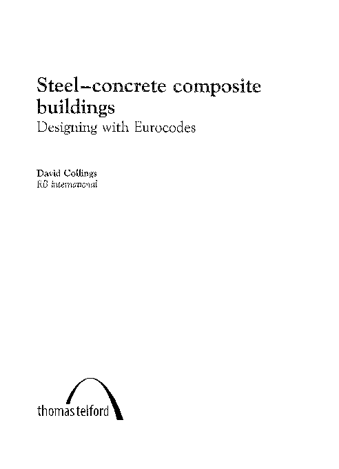 (PDF) Steel–concrete composite buildings: Designing with Eurocodes