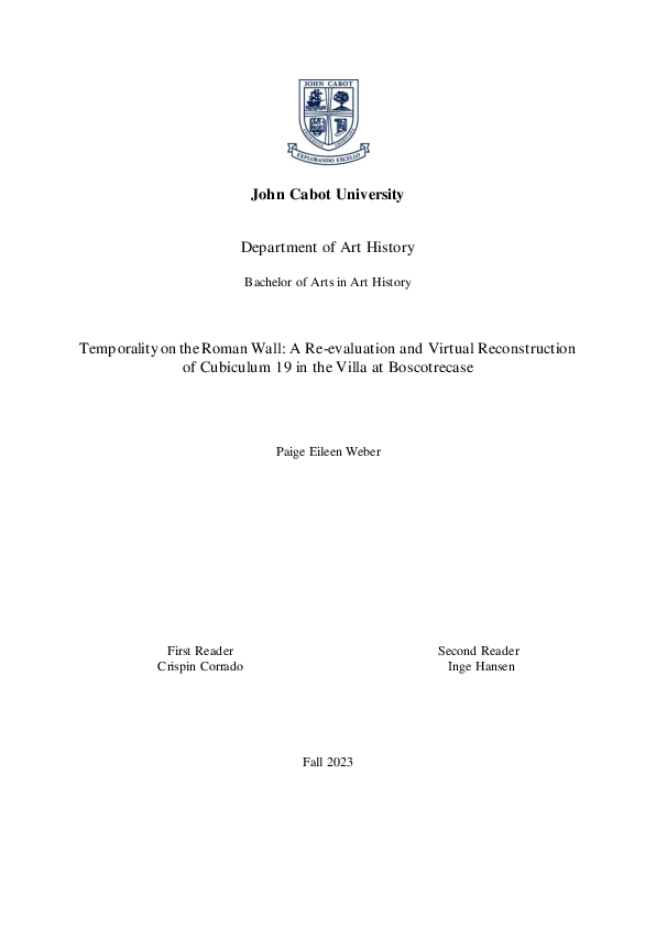 (PDF) Temporality on the Roman Wall: A Re-evaluation and Virtual ...