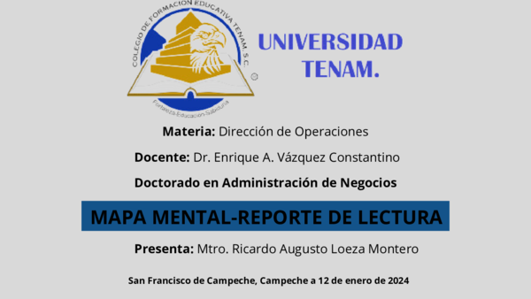 (PDF) DIRECCIÓN DE OPERACIONES mapa-reporte