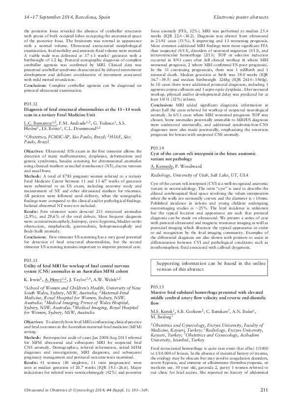 (PDF) P05.15: Massive fetal subdural hemorrhage presented with elevated ...
