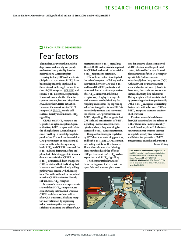 (PDF) Fear factors | Leonie Welberg - Academia.edu