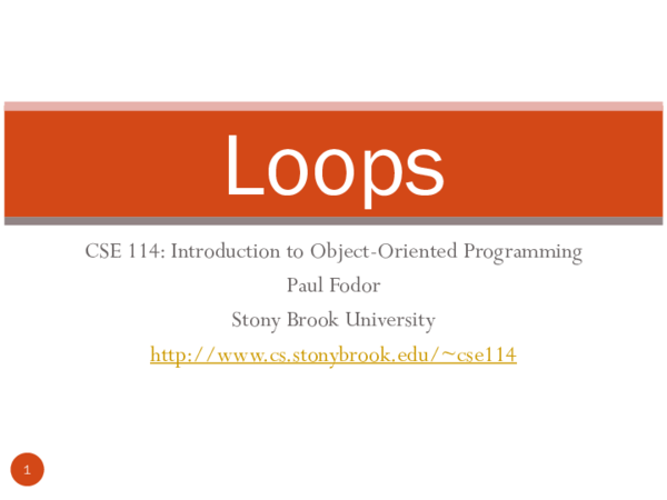 (PDF) Loops