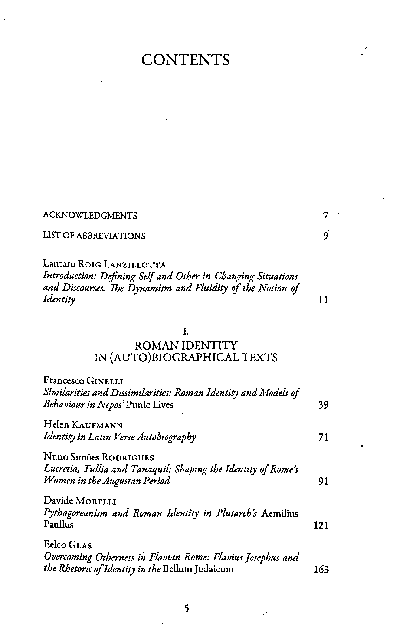 (PDF) Roman Identity: Between Ideal and Performance