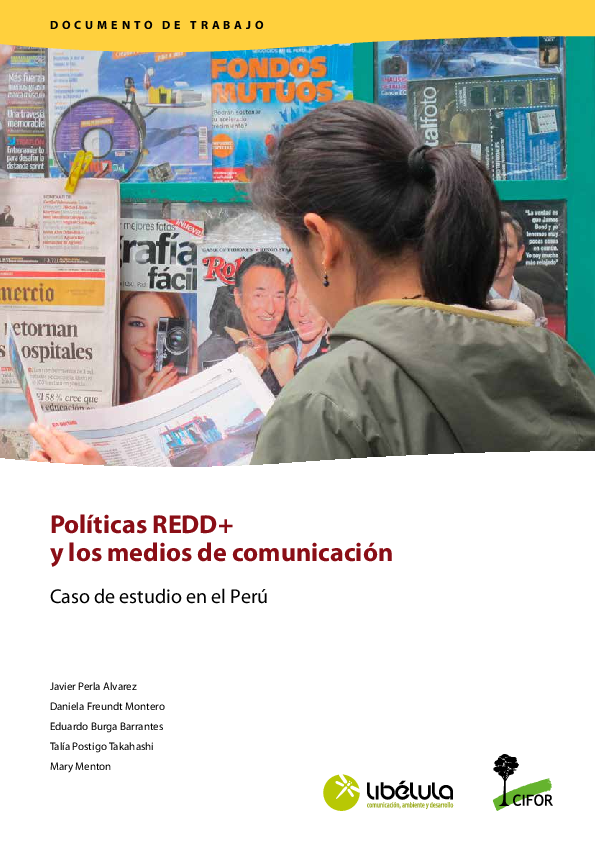 (PDF) Políticas REDD+ y los medios de comunicación: Caso de estudio en el Perú | Perla Hananel ...