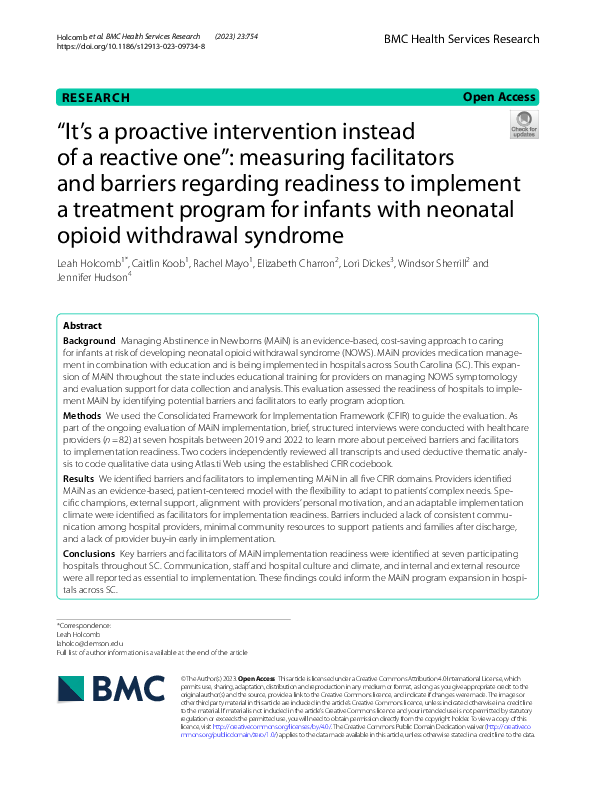 (PDF) “It’s a proactive intervention instead of a reactive one ...