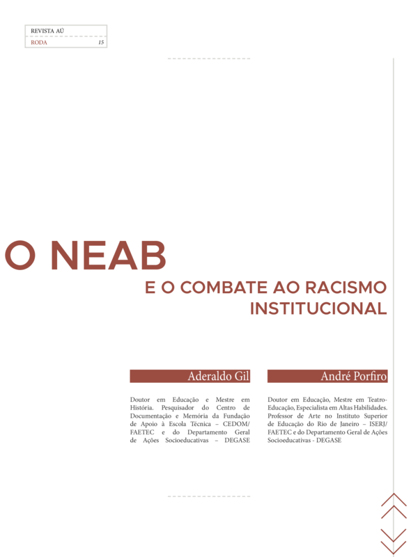 (PDF) O NEAB E O COMBATE AO RACISMO INSTITUCIONAL