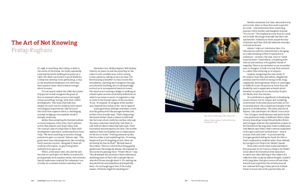 (PDF) The Art of Not Knowing