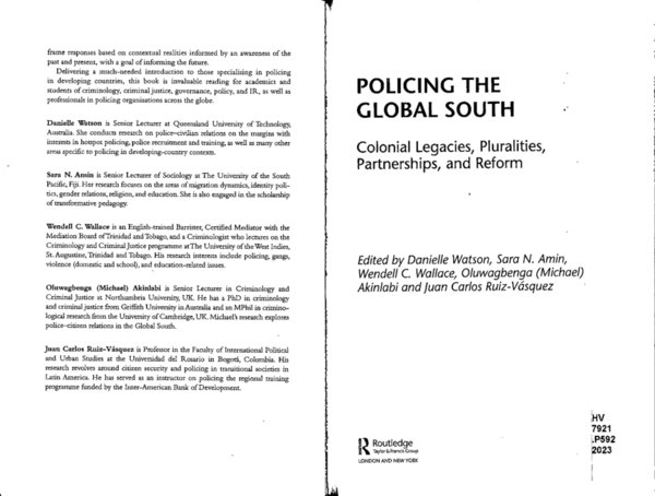 (PDF) Community Policing's Role in CVE in Bangladesh