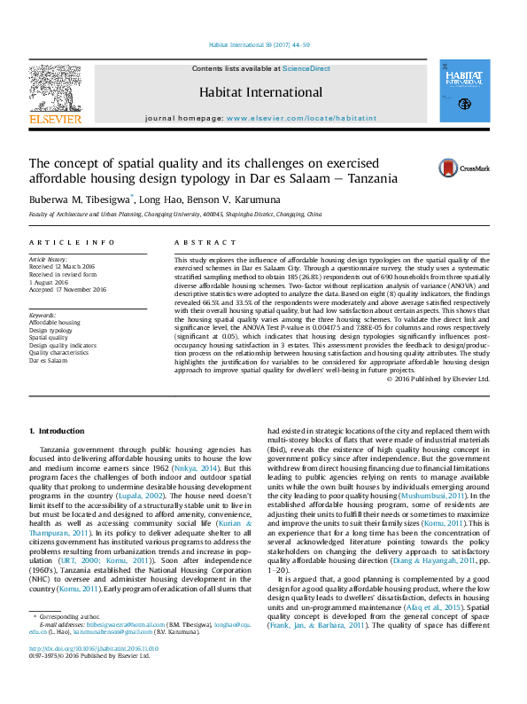 (PDF) The concept of spatial quality and its challenges on exercised ...