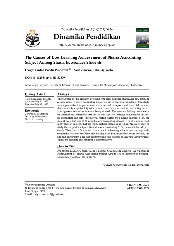 (PDF) Dinamika Pendidikan