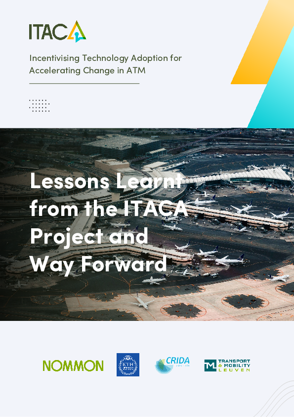 (PDF) Lessons Learnt from the ITACA Project and Way Forward