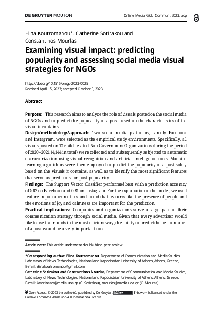 (PDF) Examining visual impact: predicting popularity and assessing ...