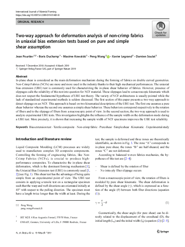 (PDF) Two-way approach for deformation analysis of non-crimp fabrics in ...
