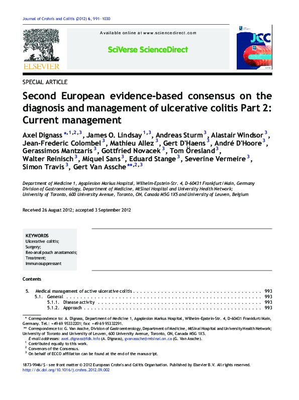 (PDF) Second European evidence-based Consensus on the diagnosis and ...