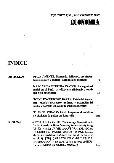 (PDF) Carbonetto, Daniel. et al. (1987). El Perú heterodoxo: un modelo ...
