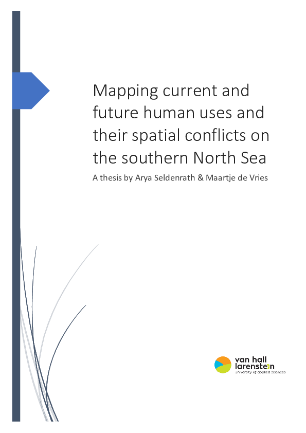 (PDF) Mapping current and future human uses and their spatial conflicts ...