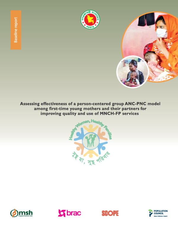 (PDF) Assessing effectiveness of a person-centered group ANC-PNC model ...