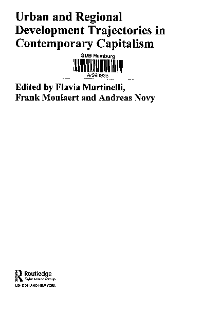 (PDF) Urban and Regional Development Trajectories in Contemporary ...