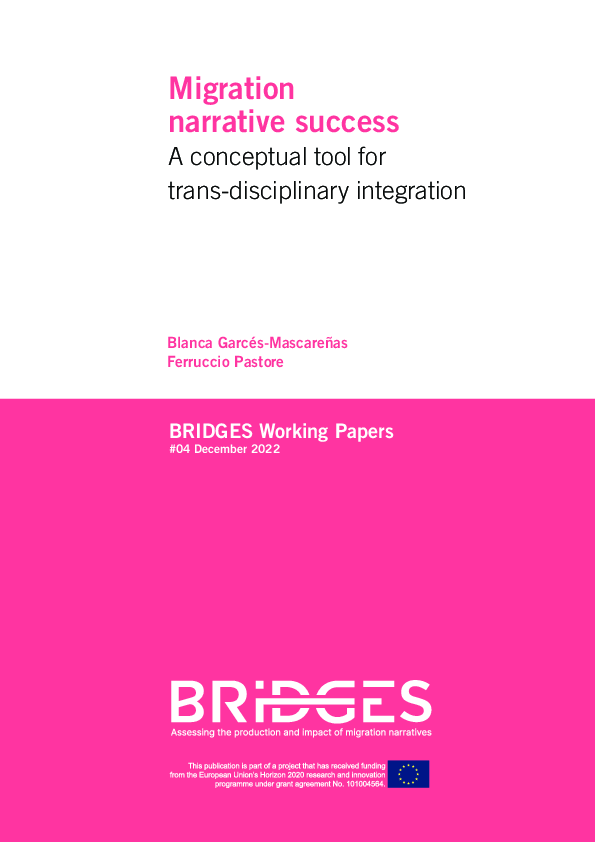 (PDF) Migration narrative success. A conceptual tool for trans ...