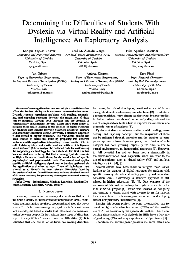 (PDF) Full Article Dyslexia