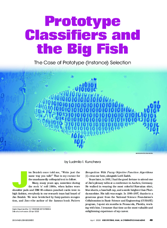 (PDF) Prototype Classifiers and the Big Fish: The Case of Prototype (Instance) Selection