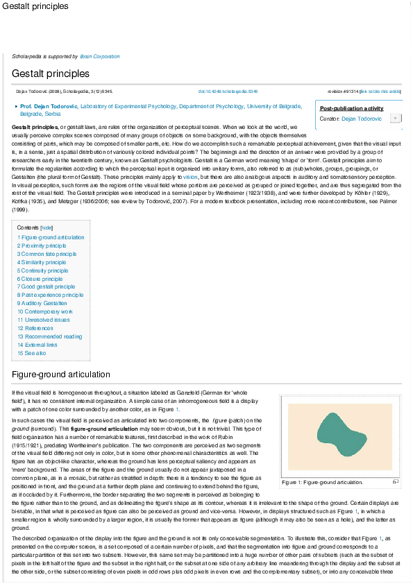 (PDF) Gestalt principles