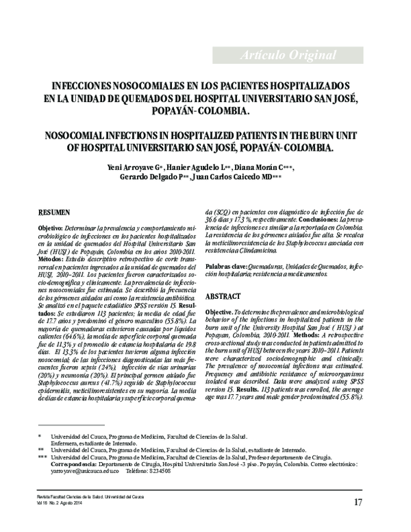 (PDF) Revista Facultad Ciencias de la Salud