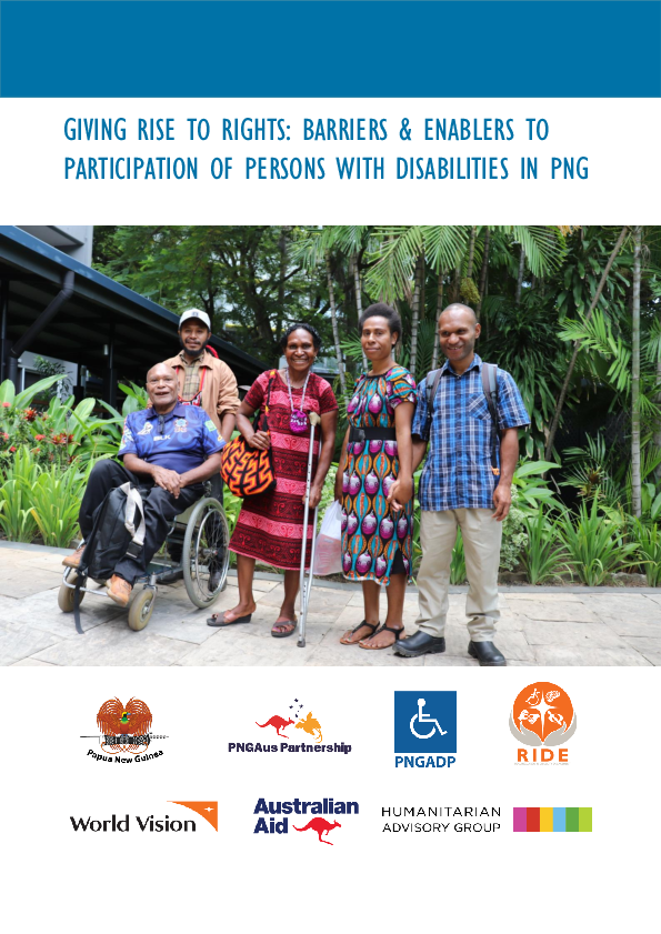 (PDF) Giving Rise to Rights: Barriers & Enablers to Participation of ...