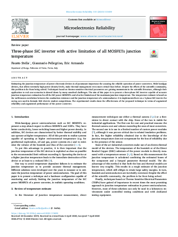 (PDF) Three-phase SiC inverter with active limitation of all MOSFETs ...