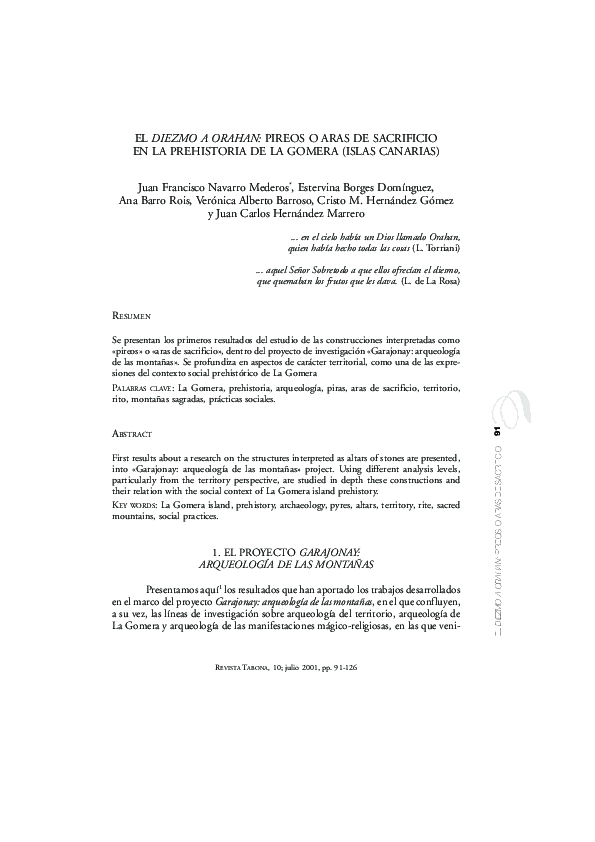 (PDF) El diezmo a Orahan