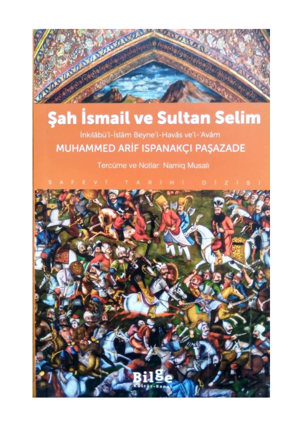 (PDF) Muhammed Arif Ispanakçı Paşazade. Şah İsmail ve Sultan Selim ...