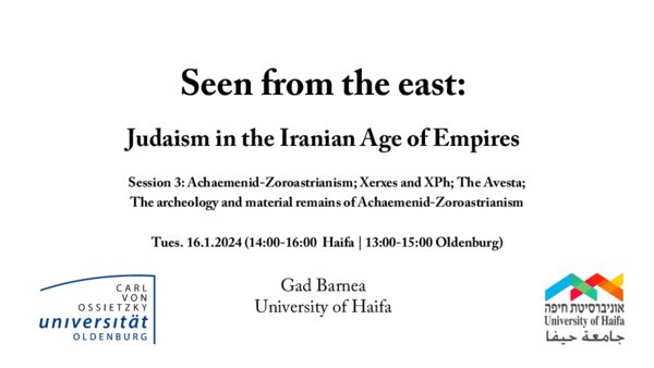 (PDF) Seen from the East Session 3: Achaemenid Zoroastrianism, Avesta ...
