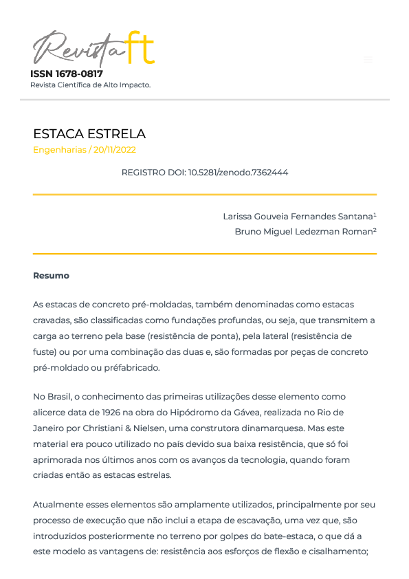 (PDF) Estaca Estrela