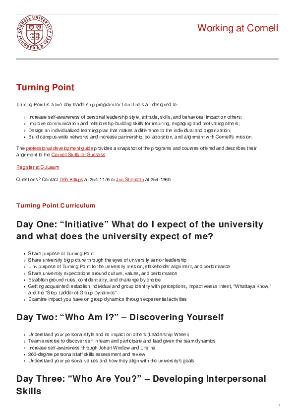 (PDF) The Turning Point