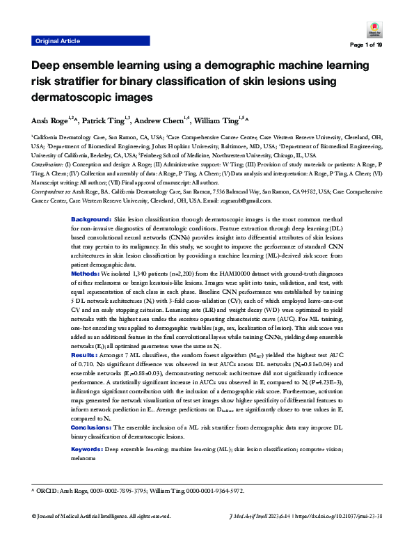 (PDF) Deep ensemble learning using a demographic machine learning risk ...